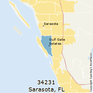 Sarasota Fl Zip Code Map - Map