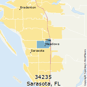 Sarasota Fl Zip Code Map - Map