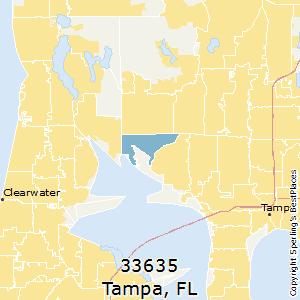 Zip Code Map Tampa Florida - Map