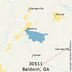 Baldwin (zip 30511), GA