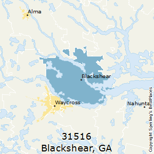Blackshear (zip 31516), GA