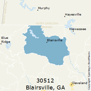Blairsville (zip 30512), GA