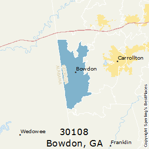 Bowdon (zip 30108), GA