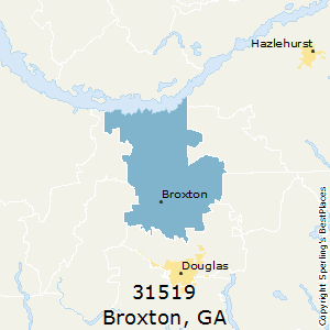 Broxton (zip 31519), GA