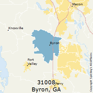Byron Zip Code Map Georgia Byron, Georgia (GA 31008) Profile: