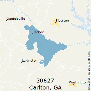 Carlton (zip 30627), GA