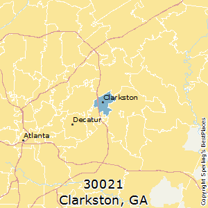 Clarkston (zip 30021), GA