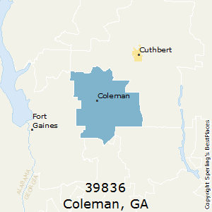 Coleman (zip 39836), GA
