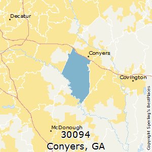 Conyers (zip 30094), GA