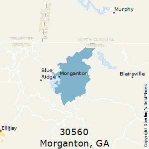 Morganton (zip 30560), GA