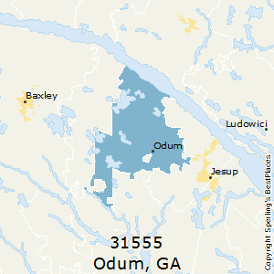 Odum (zip 31555), GA