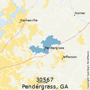 Pendergrass (zip 30567), GA