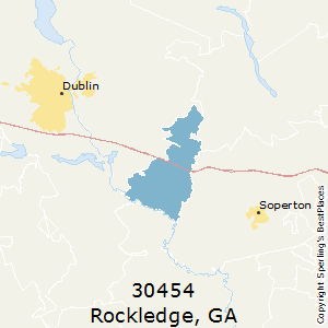 Rockledge (zip 30454), GA