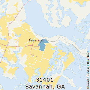 Savannah (zip 31401), GA