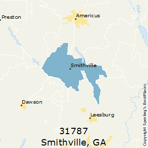 Smithville (zip 31787), GA