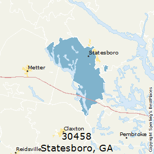 Statesboro (zip 30458), GA