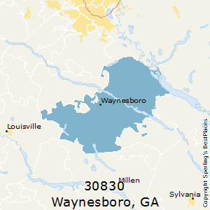 Waynesboro (zip 30830), GA