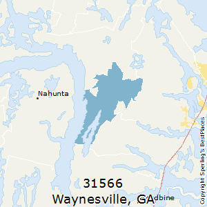Waynesville (zip 31566), GA