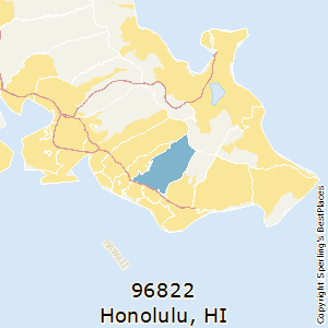 Honolulu (zip 96822), HI