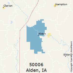 Alden (zip 50006), IA
