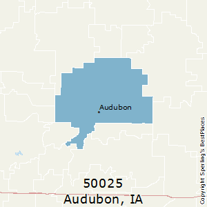 Audubon (zip 50025), IA