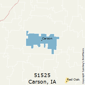 Carson (zip 51525), IA