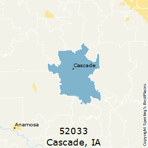 Cascade (zip 52033), IA