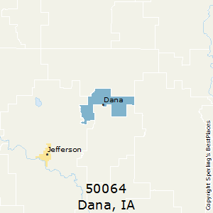 Dana (zip 50064), IA
