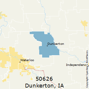 Dunkerton (zip 50626), IA