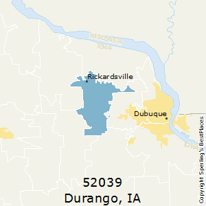 Durango (zip 52039), IA