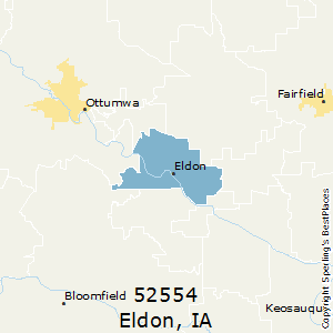 Eldon (zip 52554), IA