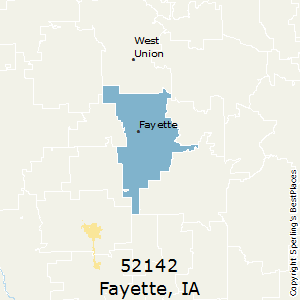 Fayette (zip 52142), IA