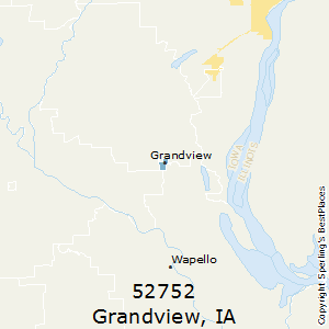Grandview (zip 52752), IA