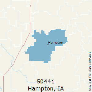 Hampton (zip 50441), IA