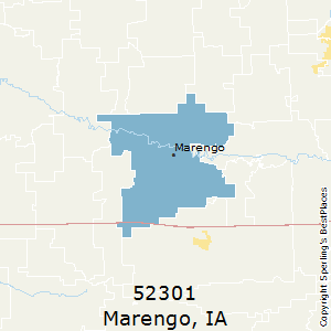 Marengo (zip 52301), IA