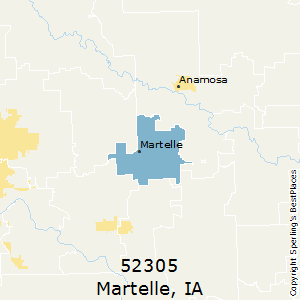Martelle (zip 52305), IA