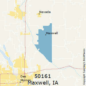 Maxwell (zip 50161), IA