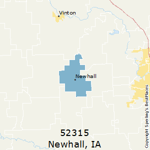 Newhall (zip 52315), IA