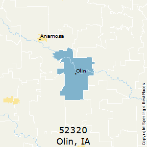 Olin (zip 52320), IA