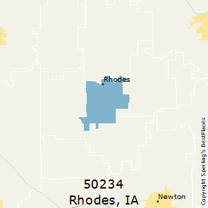 Rhodes (zip 50234), IA