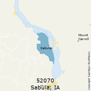 Sabula (zip 52070), IA