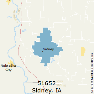 Sidney (zip 51652), IA