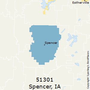 Spencer (zip 51301), IA