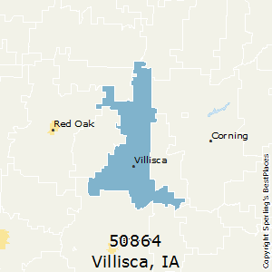 Villisca (zip 50864), IA