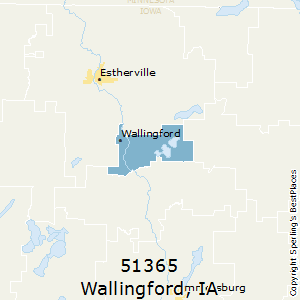 Wallingford (zip 51365), IA