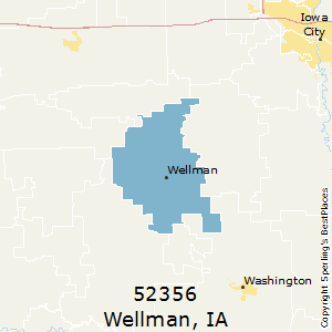 Wellman (zip 52356), IA