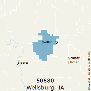 Wellsburg (zip 50680), IA