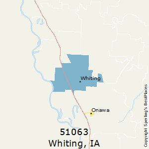 Whiting (zip 51063), IA