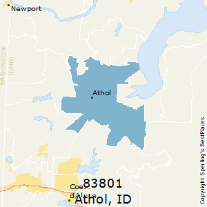 Athol (zip 83801), ID