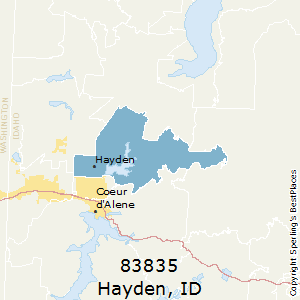 Hayden (zip 83835), ID